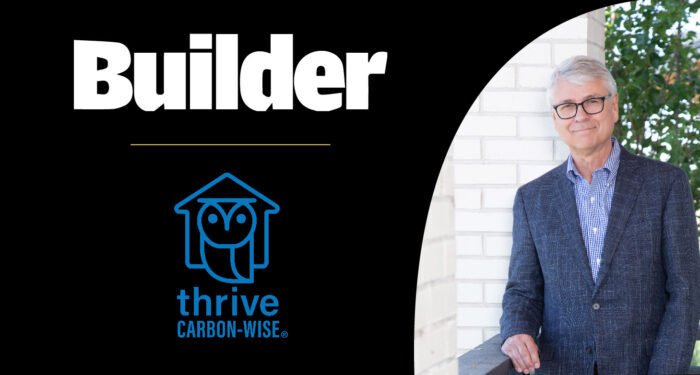 Gene Myers Talks Carbon-Neutral Homebuilding | Thrive Home Builders